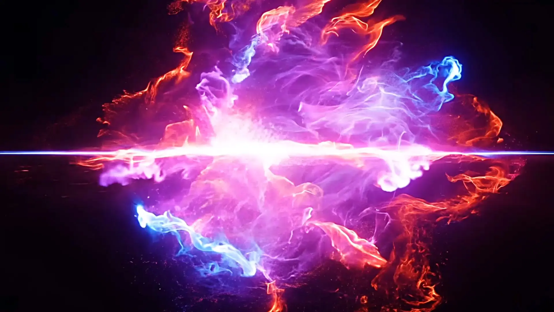 Vibrant Plasma Burst Overlay For Futuristic Video Projects | Videos